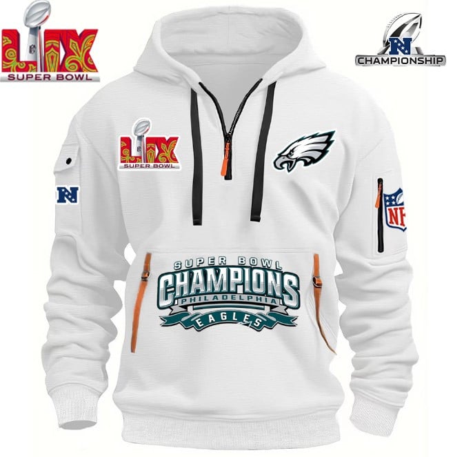 Philadelphia Eagles New Hoodie 2025 - Super Bowl Champions Eagles Shir ...