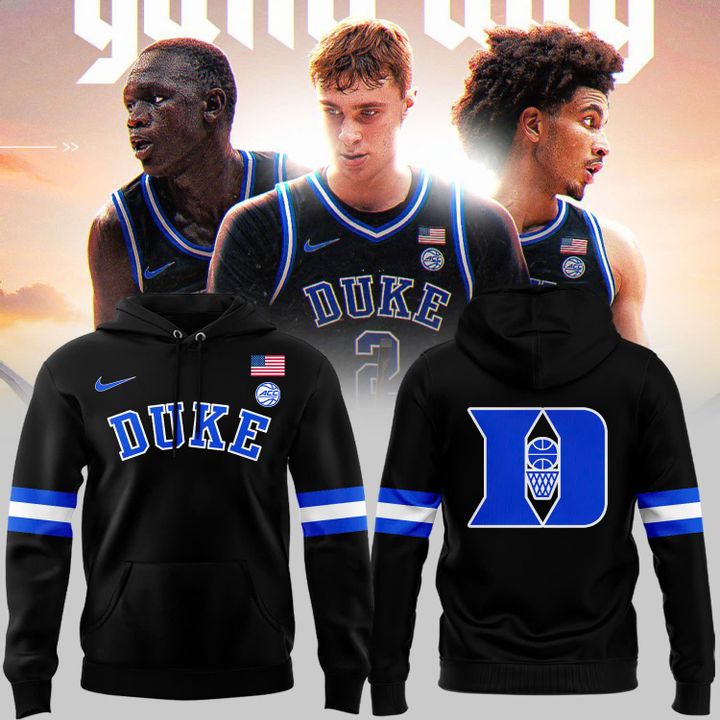 Special Duke New Uniform Game Black Hoodie - Duke Blue Devils Men's Ba ...