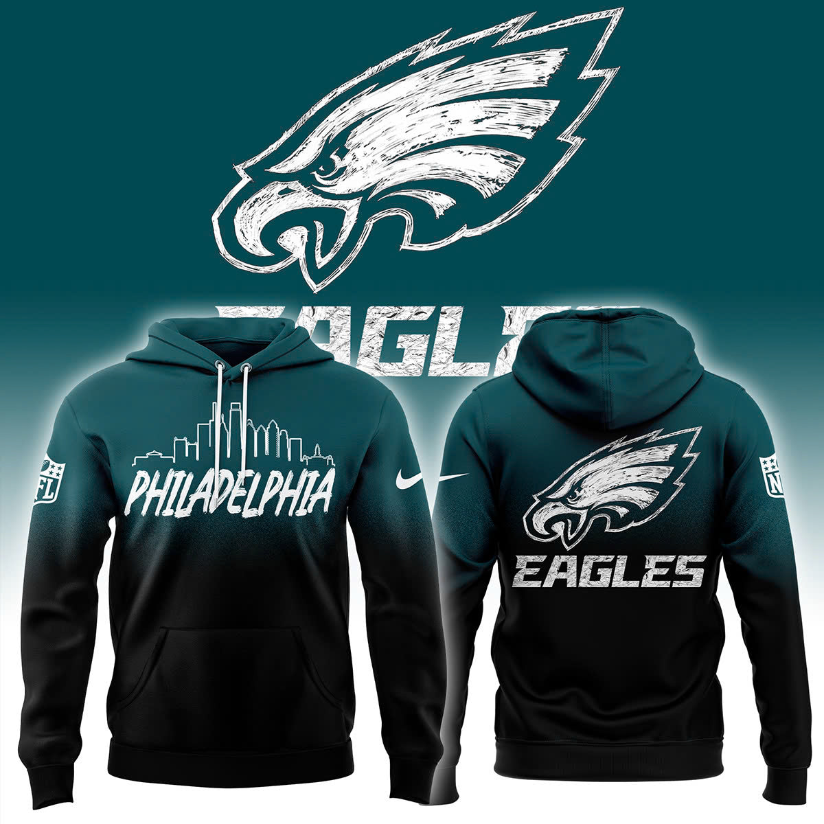 Special New Philadelphia Eagles Hoodie 2025 – TwinkleMyToes